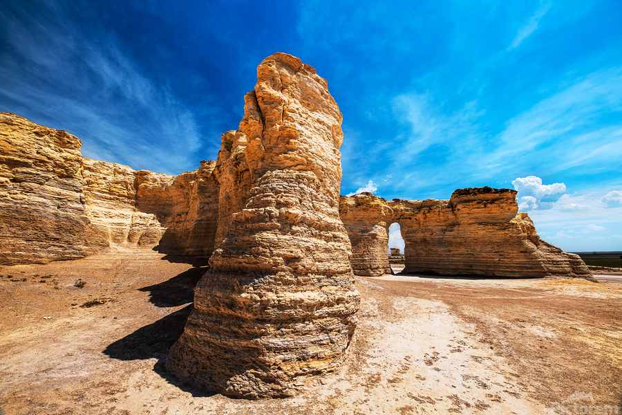 Monument Rocks by Andy Crawford Wall Art
