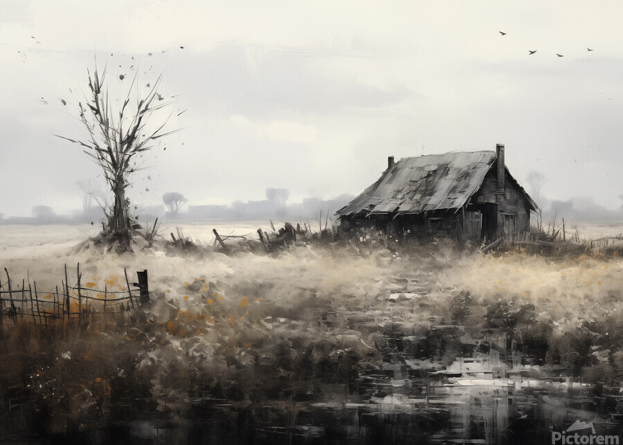 Haunting Landscape by In Art Nest Wall Art