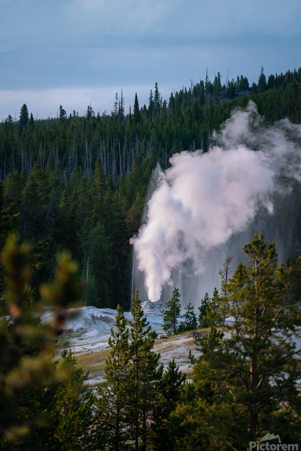 Beehive Geyser by Noah Lang Wall Art