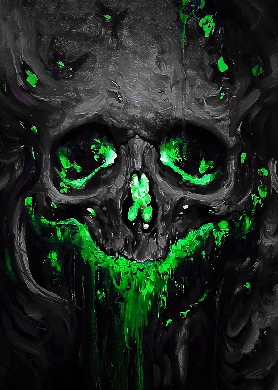 Nine Circles of Hell *Abaddon* by SucculentBurger Wall Art