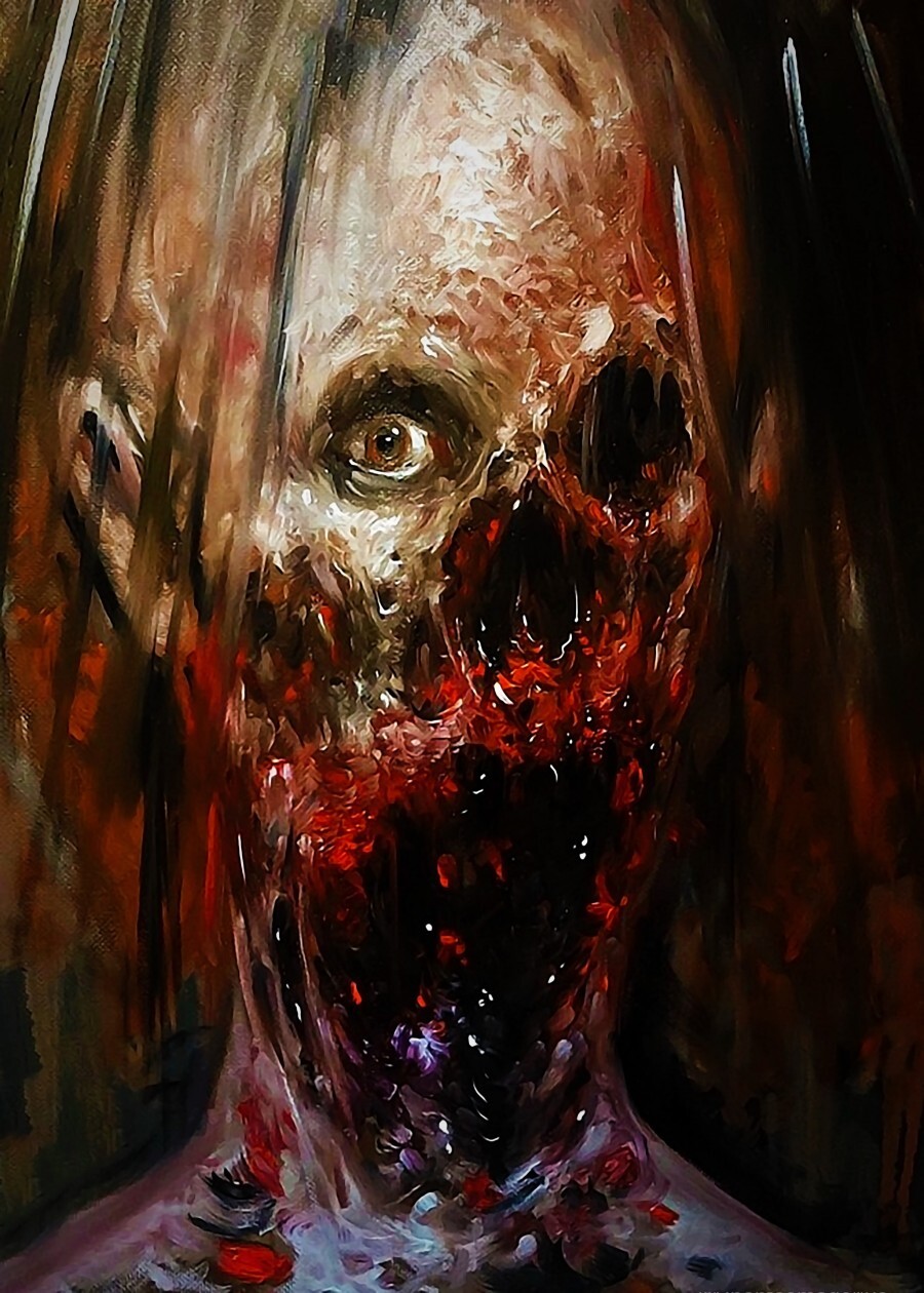 Nine Circles of hell *Andrealphus* by SucculentBurger Wall Art