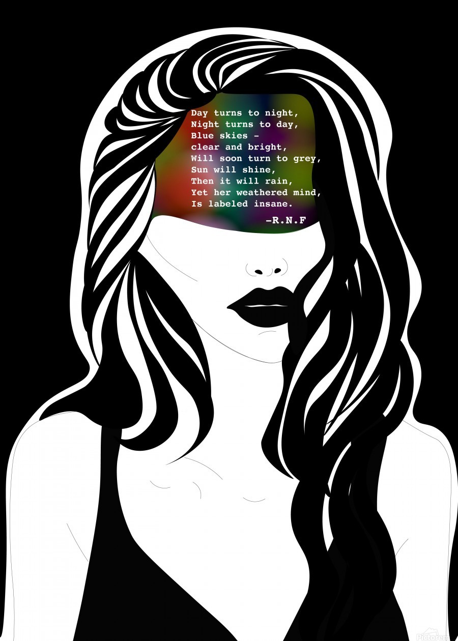 Messy Mind by R N F Wall Art