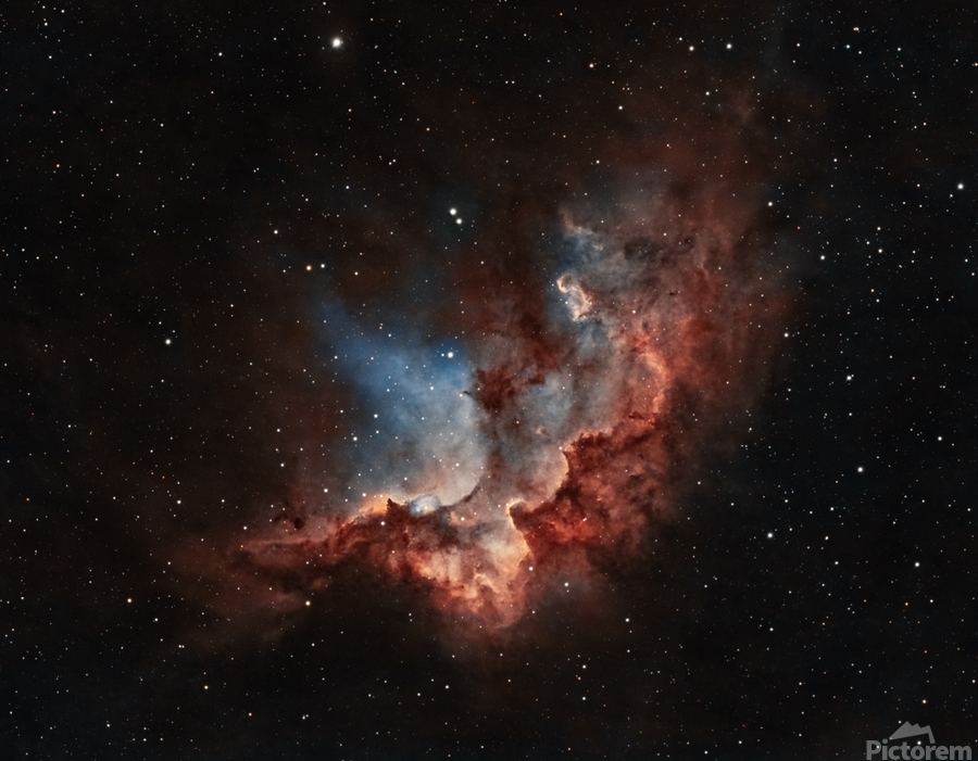 Wizard Nebula by Toozastro Wall Art