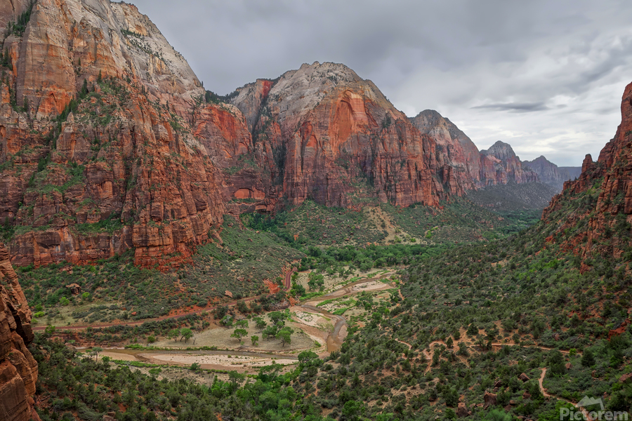 Valley of Zion National Park by JRT Photography Wall Art