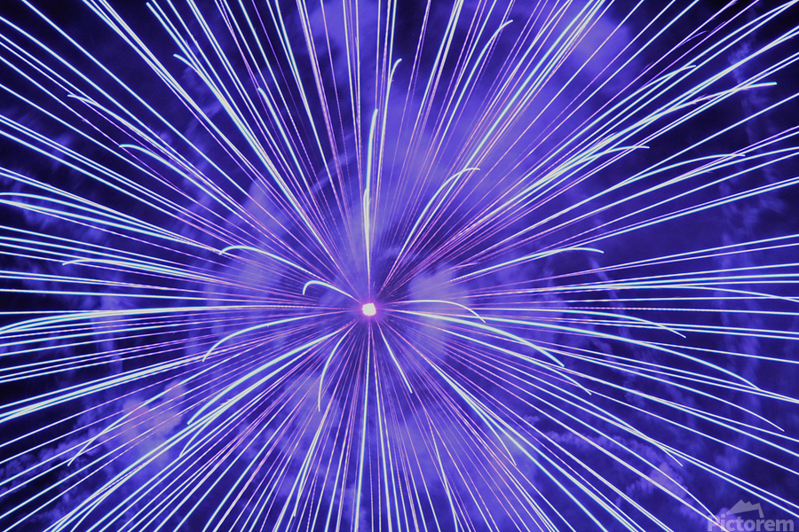 Fire burst by B Zolle Wall Art