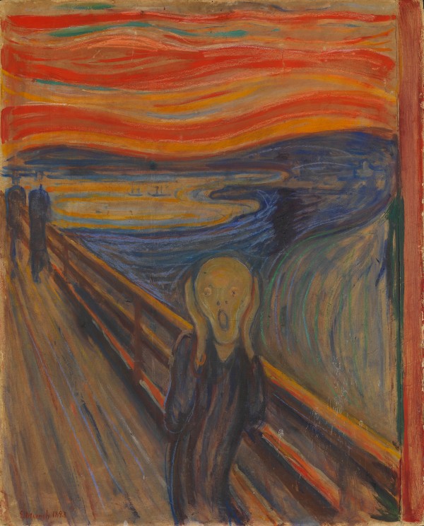 Edvard Munch: The Scream HD 300ppi by Stock Photography Wall Art