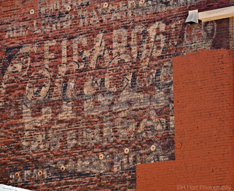 Old Signage by H.Hart Photography Wall Art