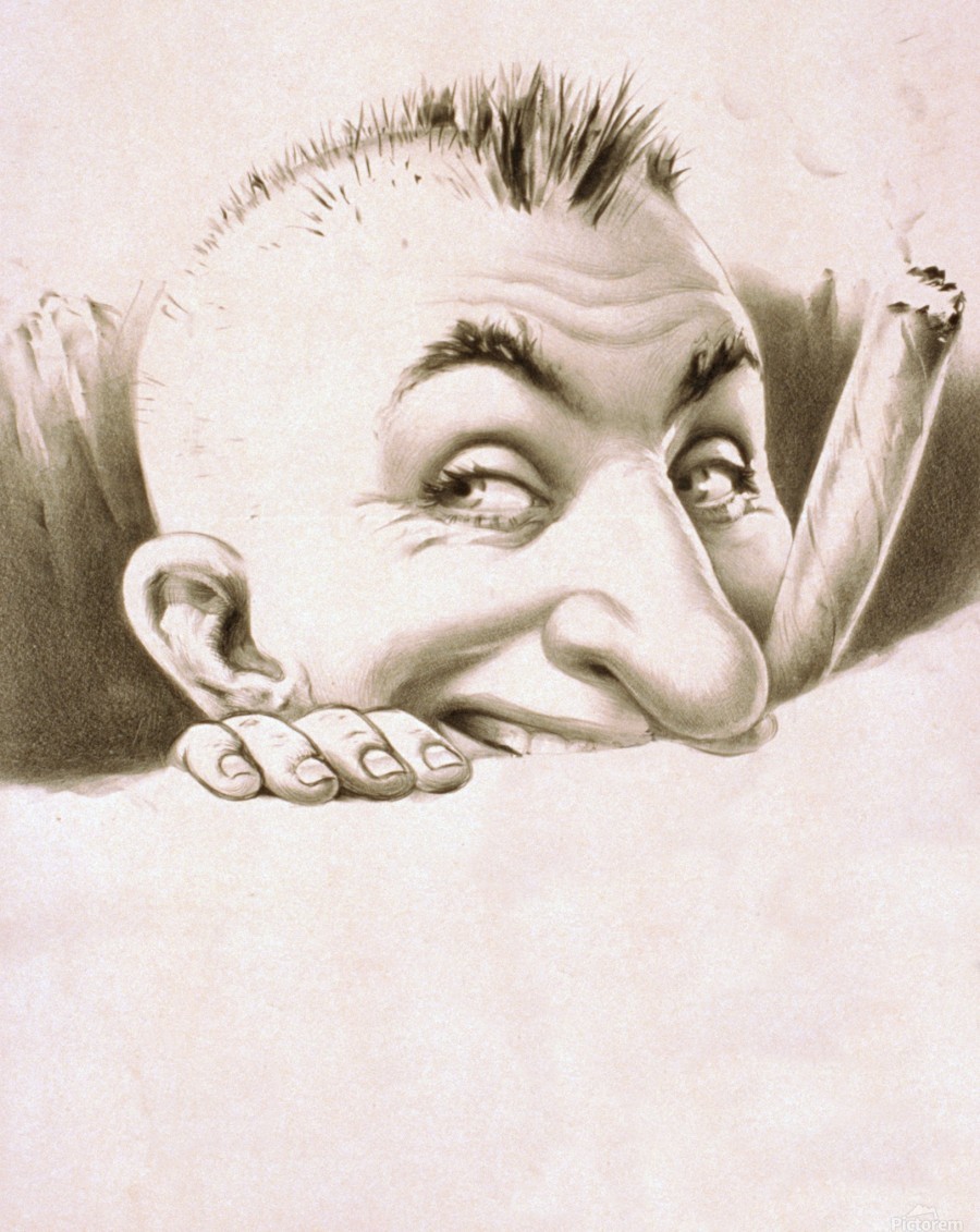 vintage poster man male people by Shamudy Wall Art