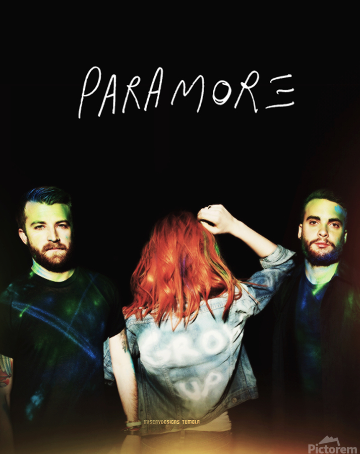 paramore band essential by Lilly Newton Store Wall Art