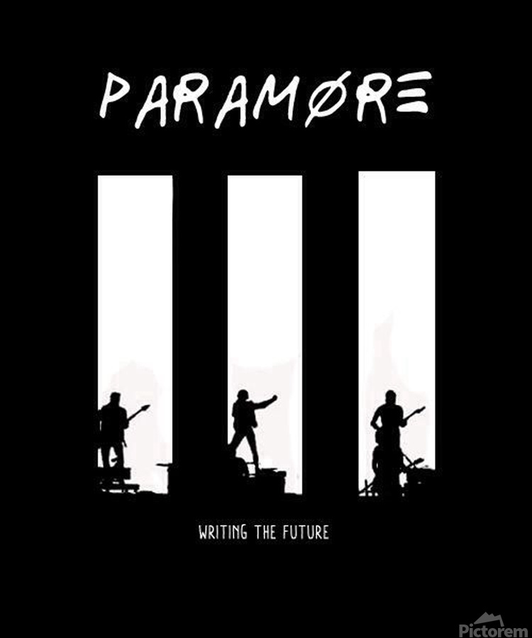 paramore band logo by Lilly Newton Store Wall Art