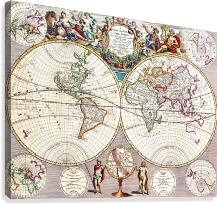 Antique map old map history globe earth maps historical map drawing old ...