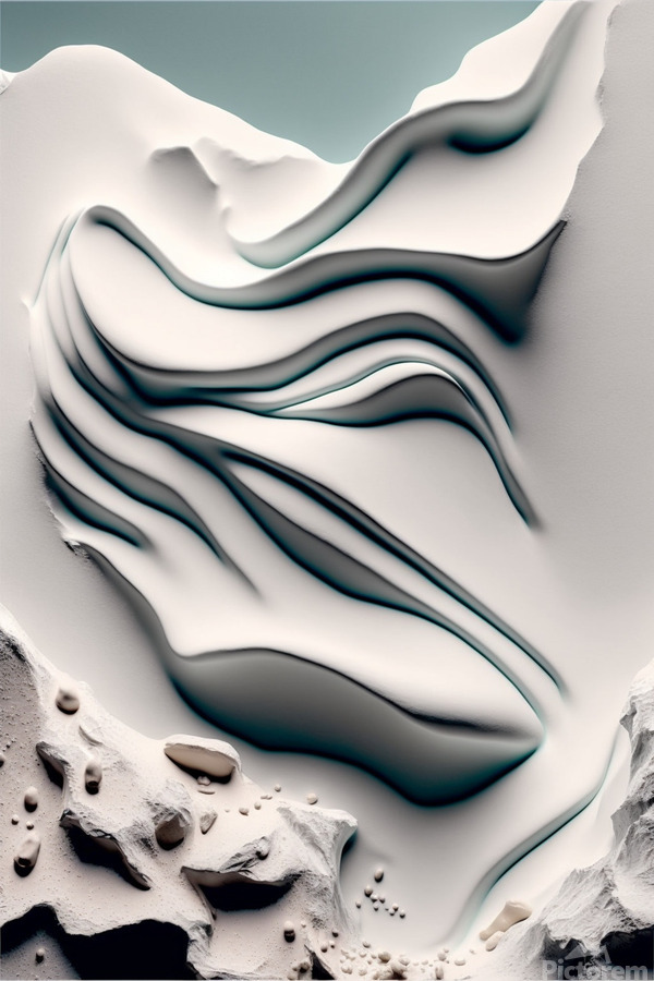 modernist texture 8 by Neurosopher Wall Art