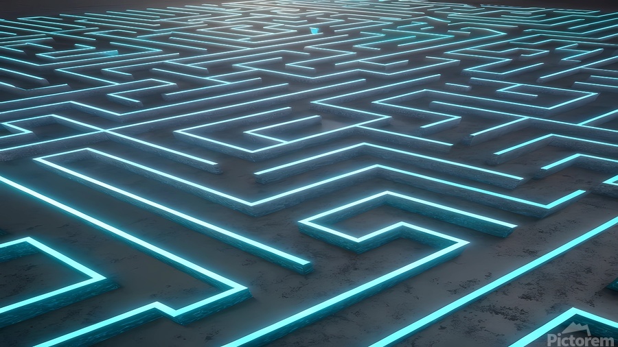 Luminous Pathways by Prestige Boutique Wall Art