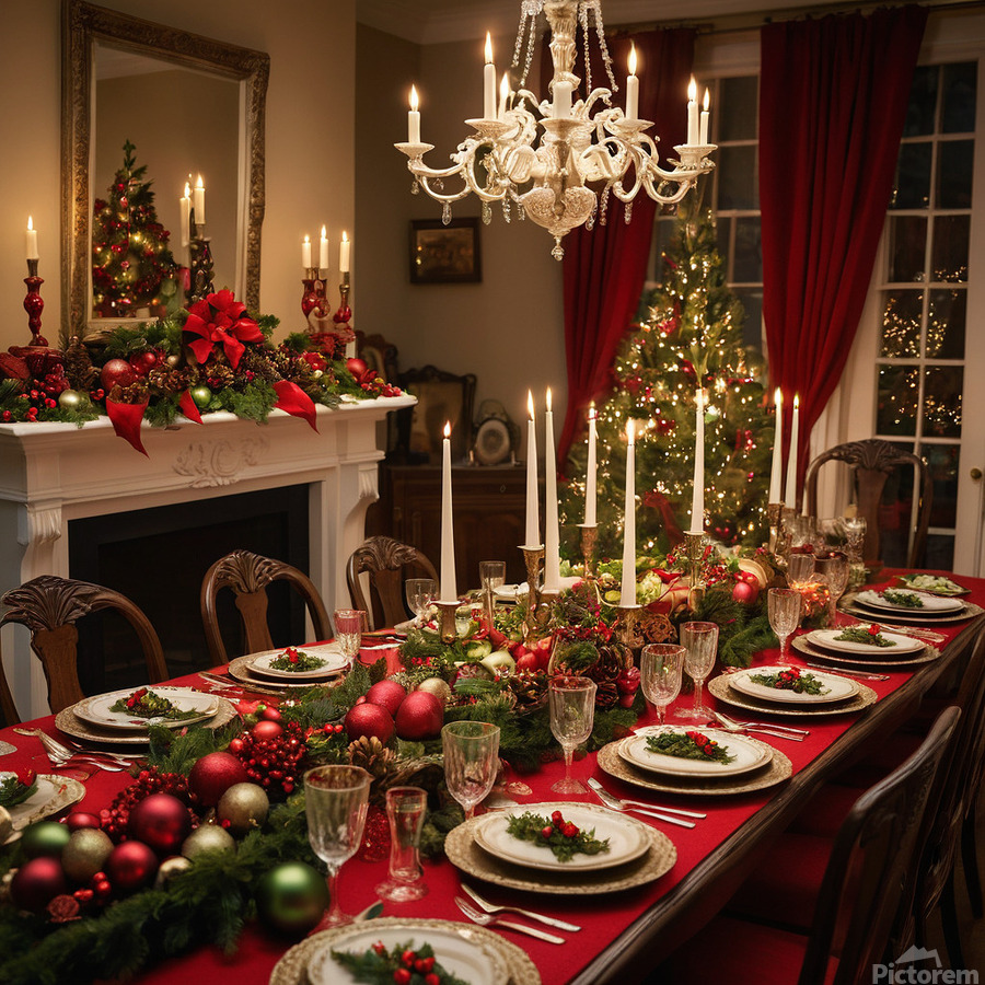 Joyful Festivities by khadija El brigui Wall Art