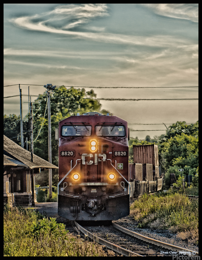 Summer Train by vincent dwyer Wall Art