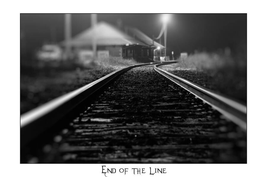 end of the line by vincent dwyer Wall Art
