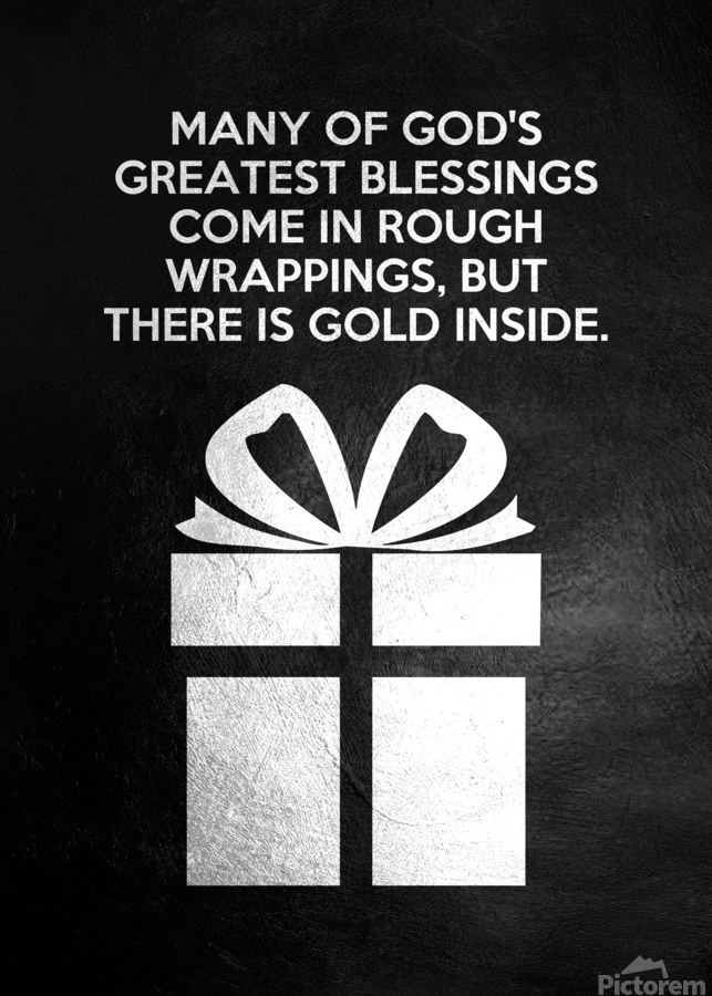 Greatest Blessings Motivational Wall Art by ABConcepts Wall Art