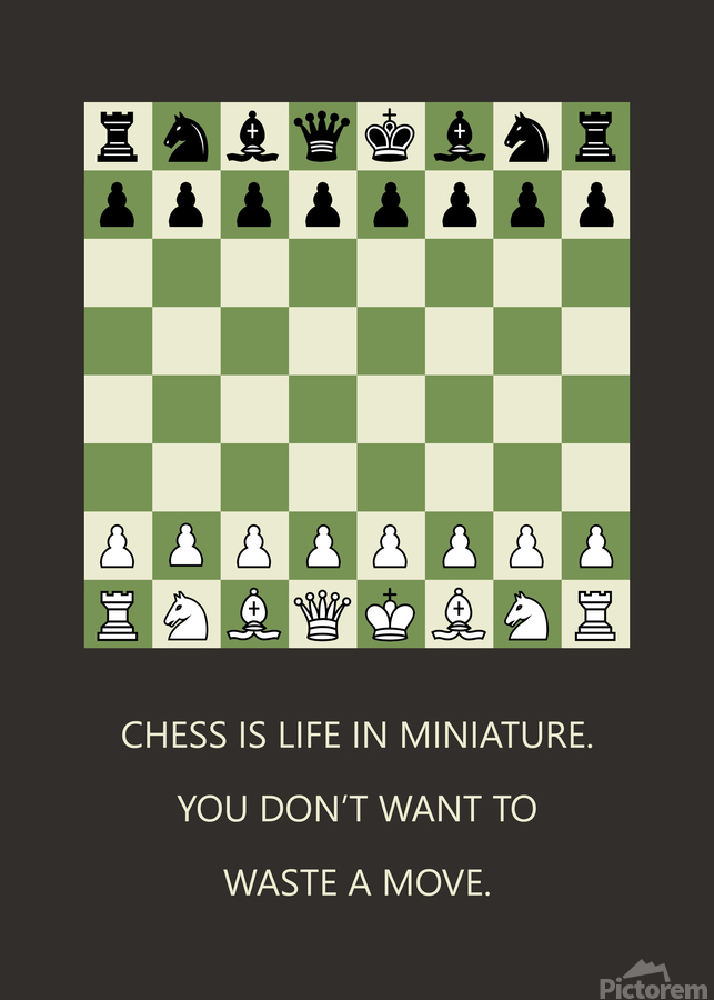 Chess Motivational Wall Art by ABConcepts Wall Art