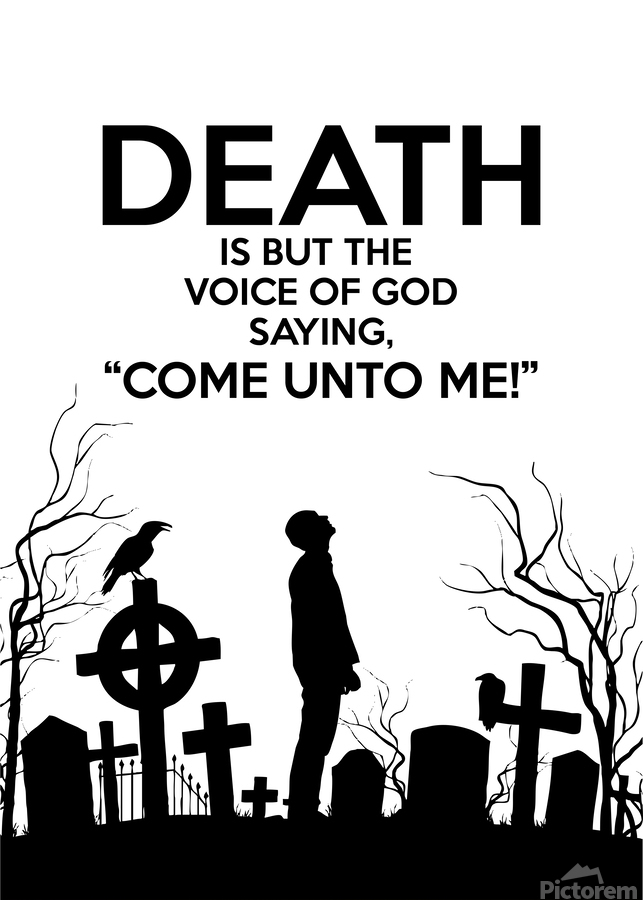 death white by ABConcepts Wall Art