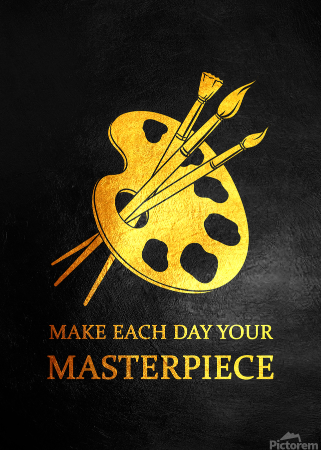 Masterpiece Motivational Wall Art by ABConcepts Wall Art