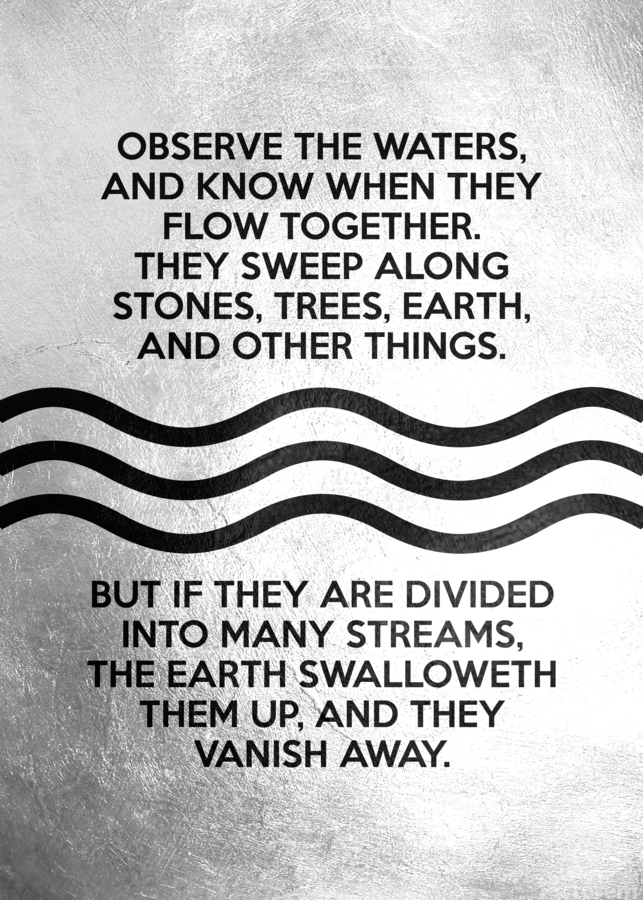 observe the waters Zebulun Motivational Wall Art by ABConcepts Wall Art