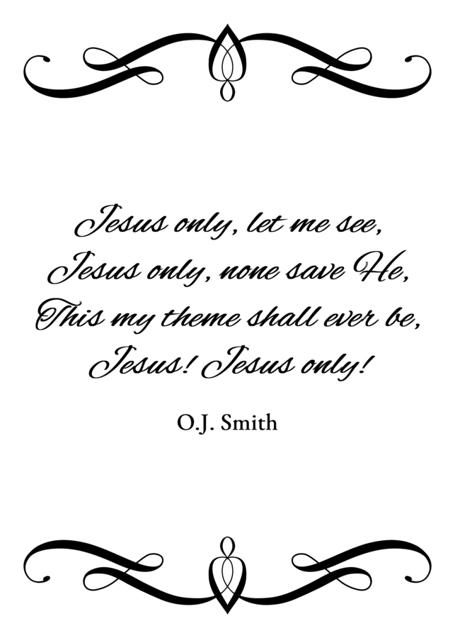 only Jesus by ABConcepts Wall Art