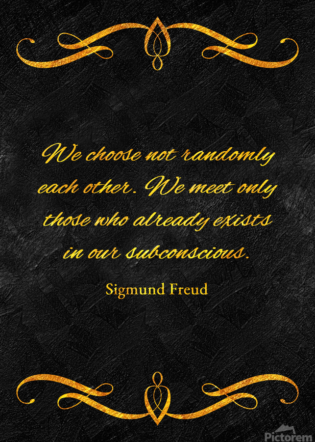 random is a myth by ABConcepts Wall Art