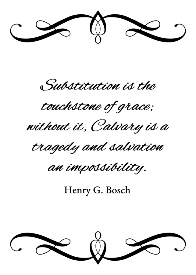 substitution and grace by ABConcepts Wall Art