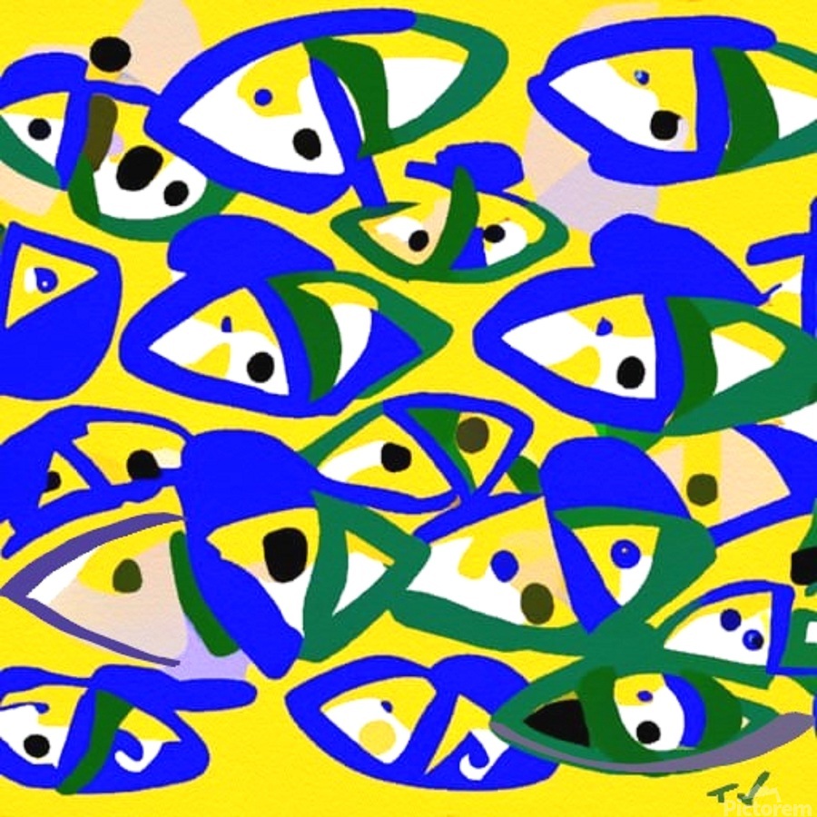 MOMI CHANNEL by T Check Wall Art