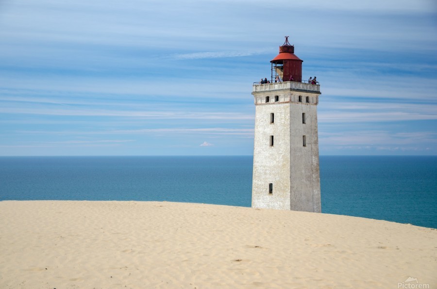Abandoned Lighthouse by RamjetDK Wall Art