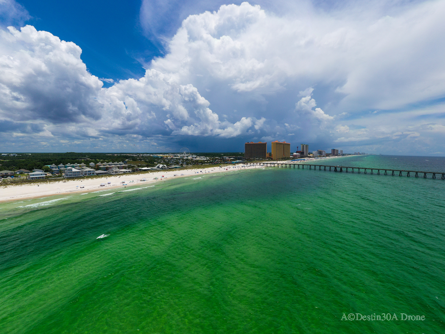 PCB Pier Park by Destin30A Drone Wall Art