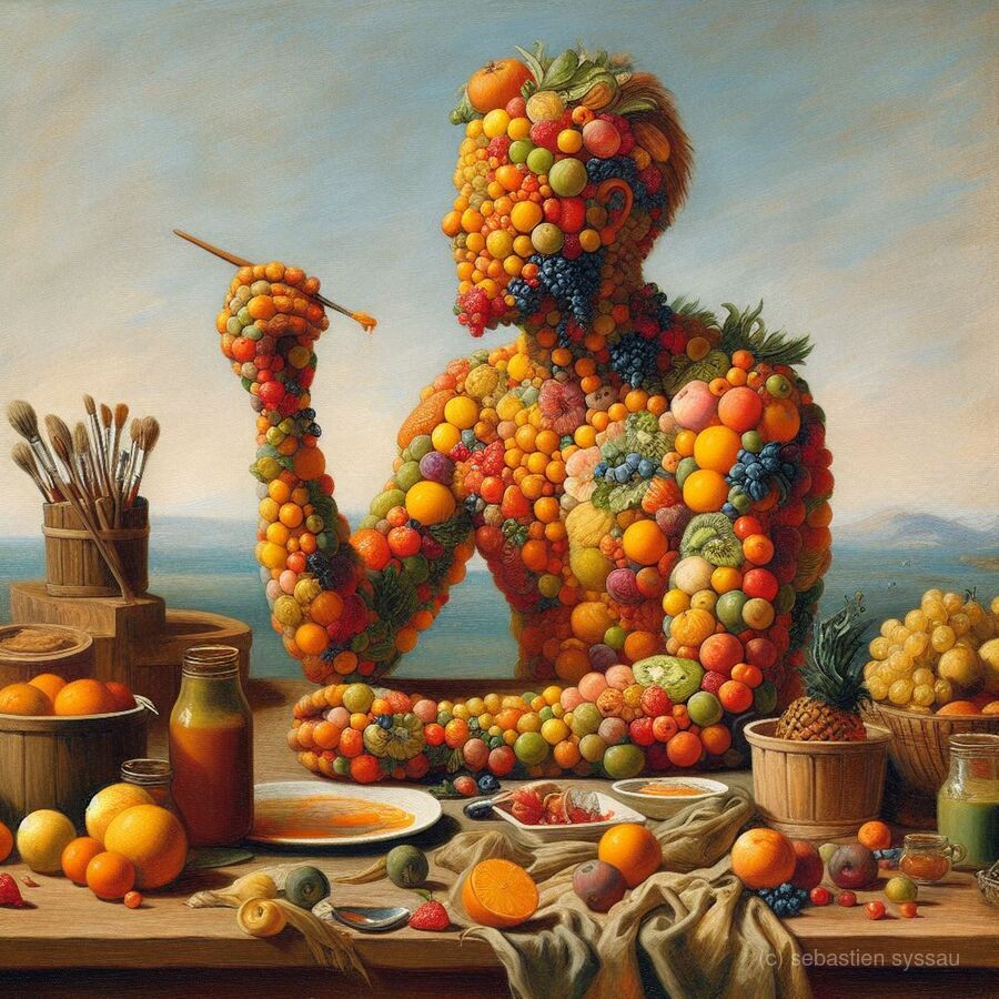 Fruit Man par sebastien syssau