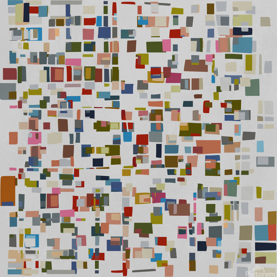 Multiple Rectangles by Angel Estevez Wall Art