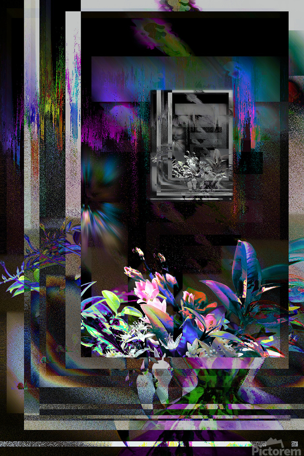 Chromatic Downpour x3 by Stalworth Colt Wall Art