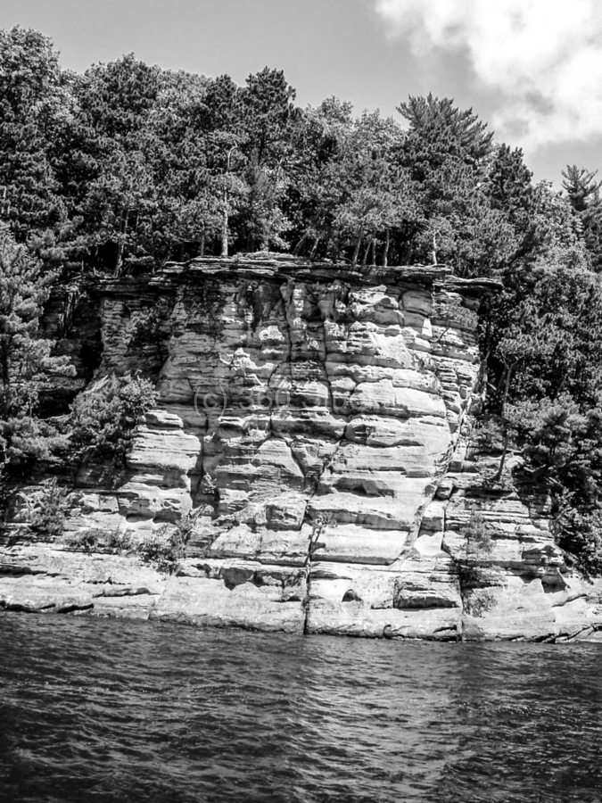 BW Vintage The Dells of the Wisconsin River 4 of 10 - Cambrian ...