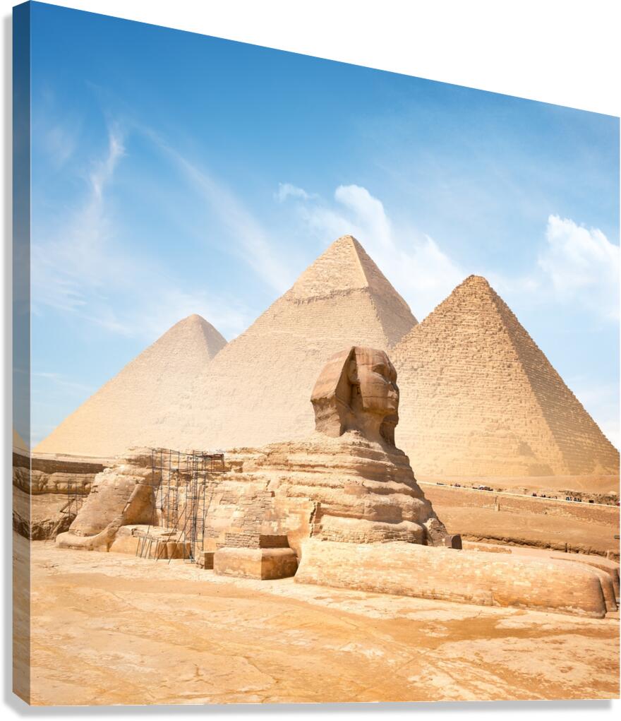 Pyramids of Egypt by International paintings Wall Art