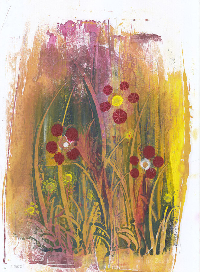 Oil Painting | Flower | Painting | Wall Art | Wall Hanging | Canvas by ...