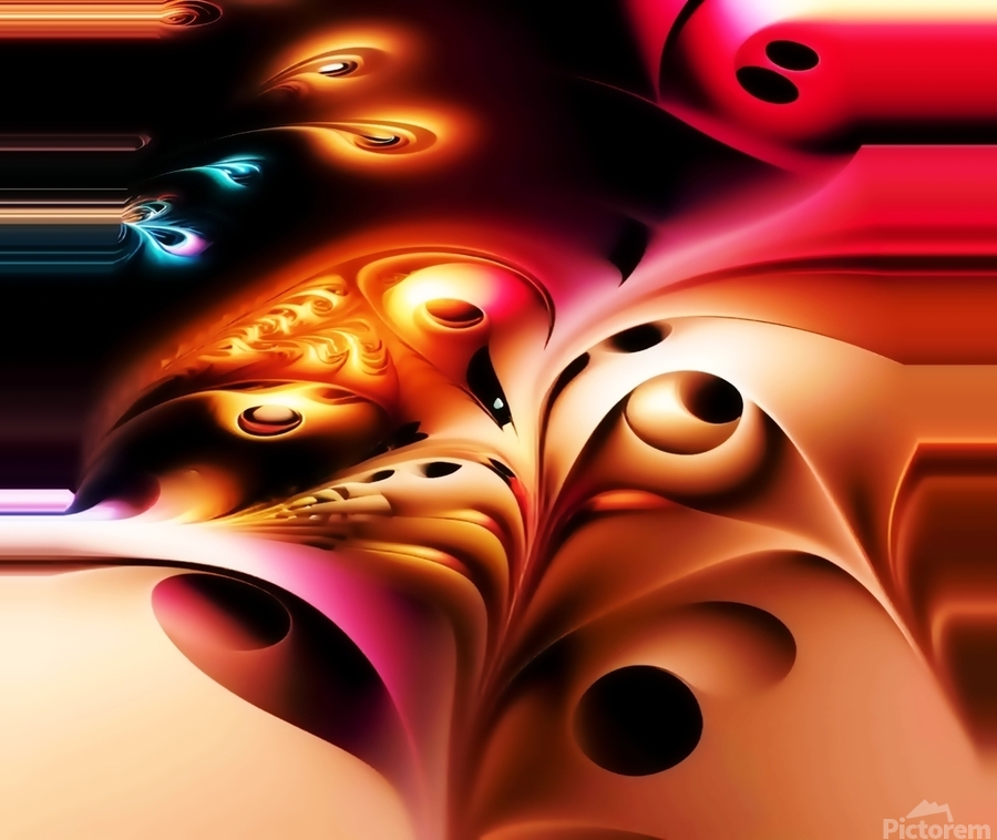 love trace by DIGITAL MAGIC GALLERY Wall Art