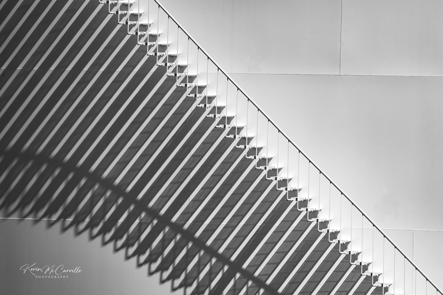 Stair Shadow by Kevin McCarville Wall Art