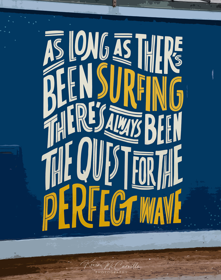 Imperial Beach Pier Sign by Kevin McCarville Wall Art