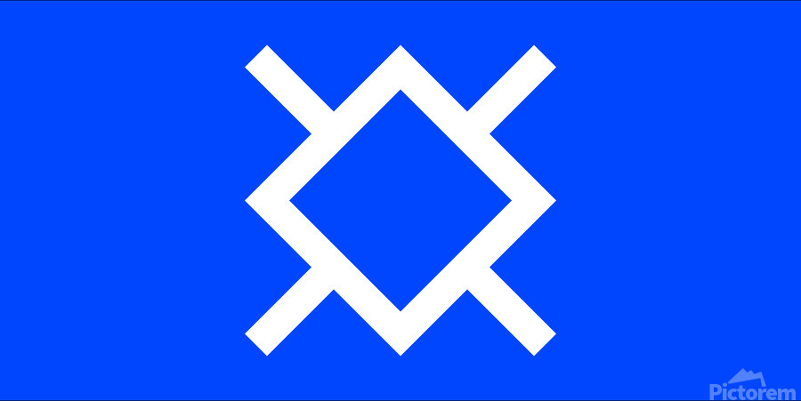 Northern Cheyenne Tribe Flag by Arty Flyers Wall Art