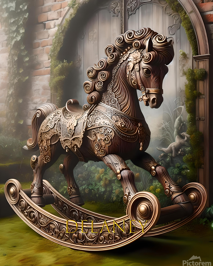 PDSHORSE SERIESA 528 by PHILIP DELANEY STUDIOS Wall Art