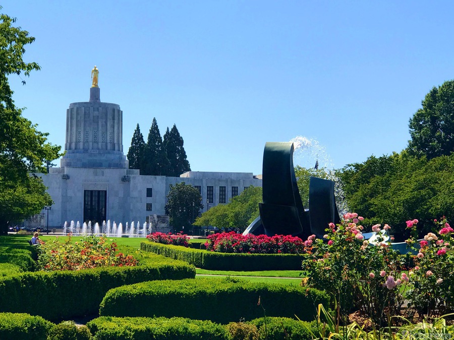 The Oregon Pioneer by Christina Stephan Wall Art