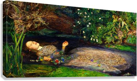 Ophelia by Sir John Everett Millais from William Shakespeares play ...