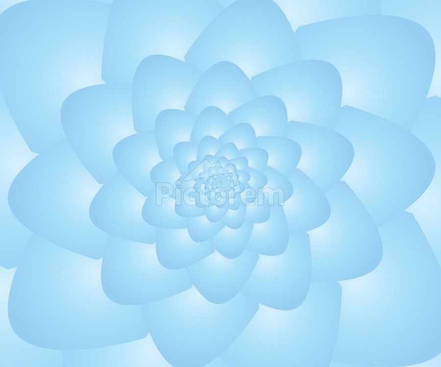 Pastel Blue Art by rizu_designs Wall Art