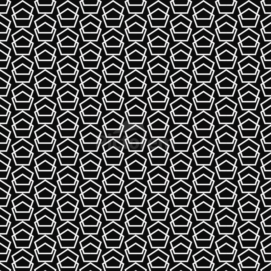 Hexa Pattern by rizu_designs Wall Art