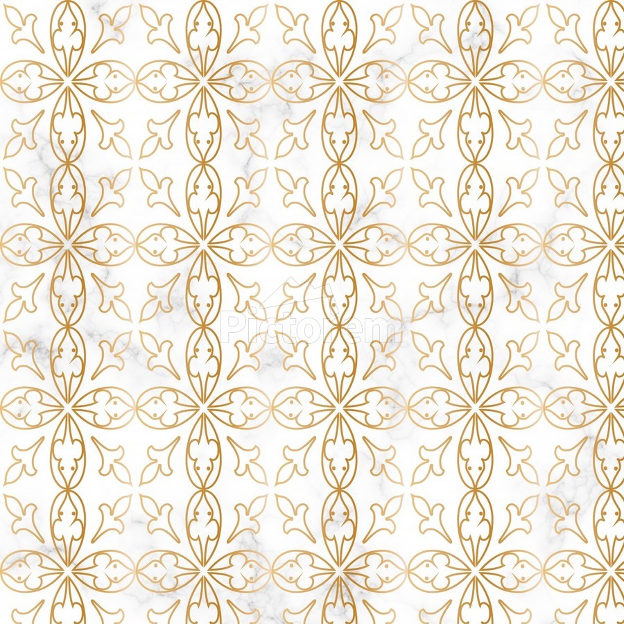 ROYAL Floral Art by rizu_designs Wall Art