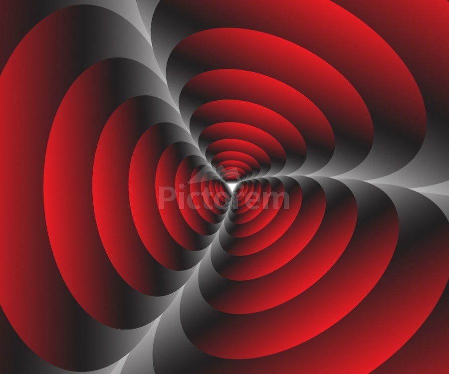 Retro Circles by rizu_designs Wall Art