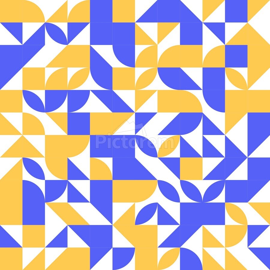 Art Deco Geometry by rizu_designs Wall Art