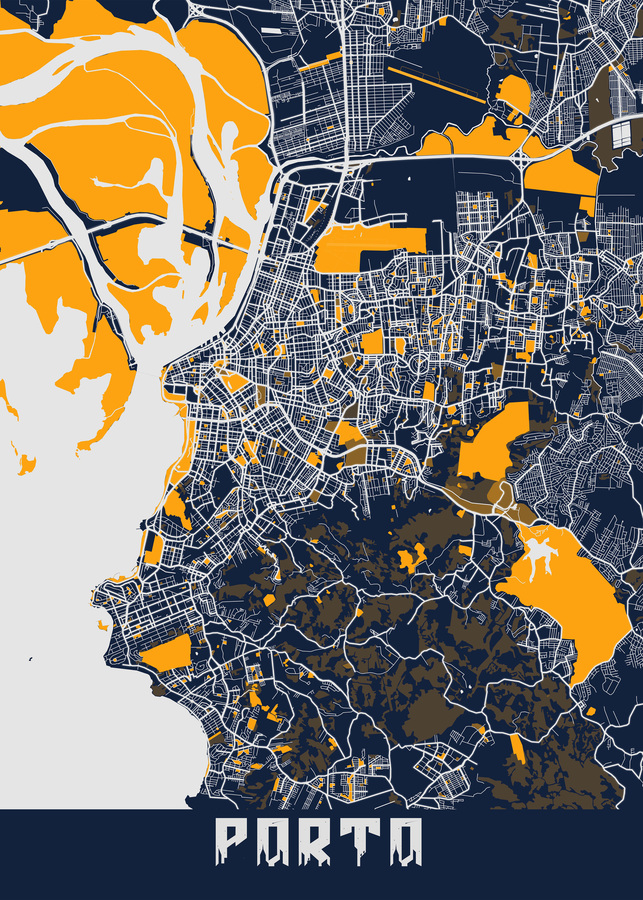 Porto City Map par Mccyle Khan